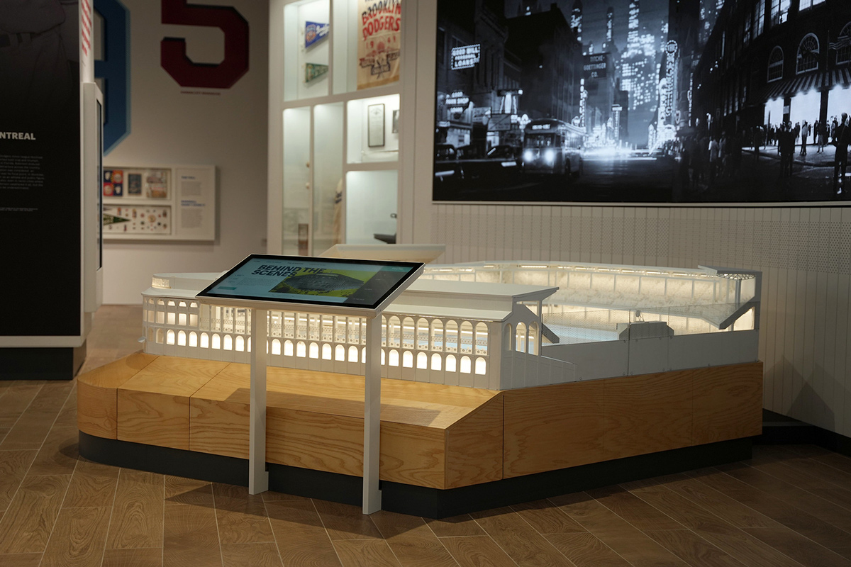 Jackie Robinson Museum Opening Features Interactive Model of Ebbets Field