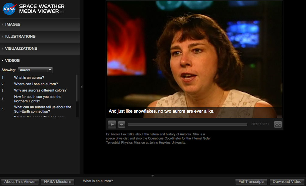 NASA Space Weather Viewer (for Mobile)