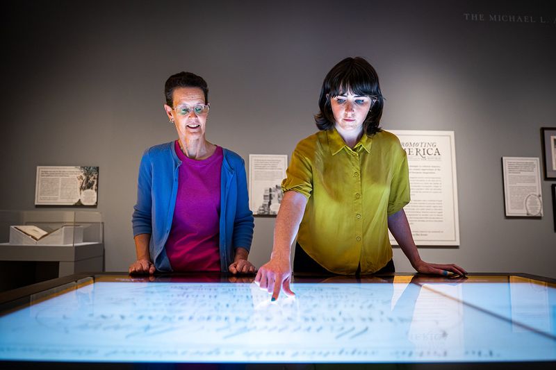 Colonial Williamsburg Digital Map Explorer Exhibit