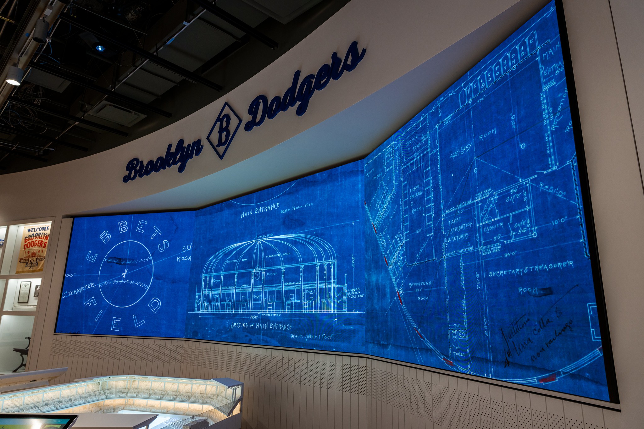 Interactive Model of Ebbets Field for the Jackie Robinson Museum