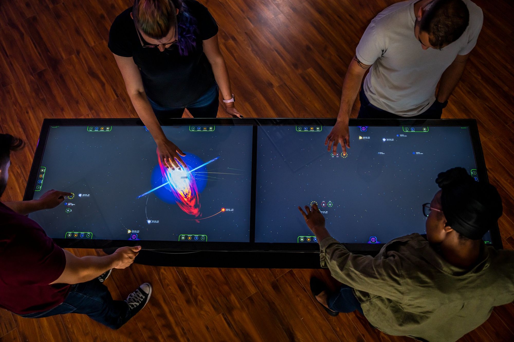 Pano Dual 49 - PCAP Dual Screen Touch Table