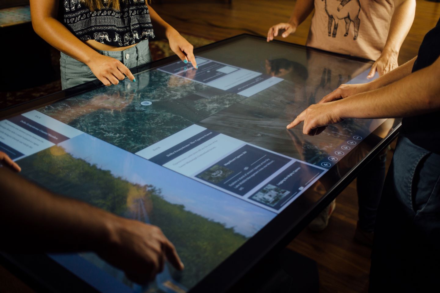 TAA Compliance and Touch Table Use in Secure Spaces