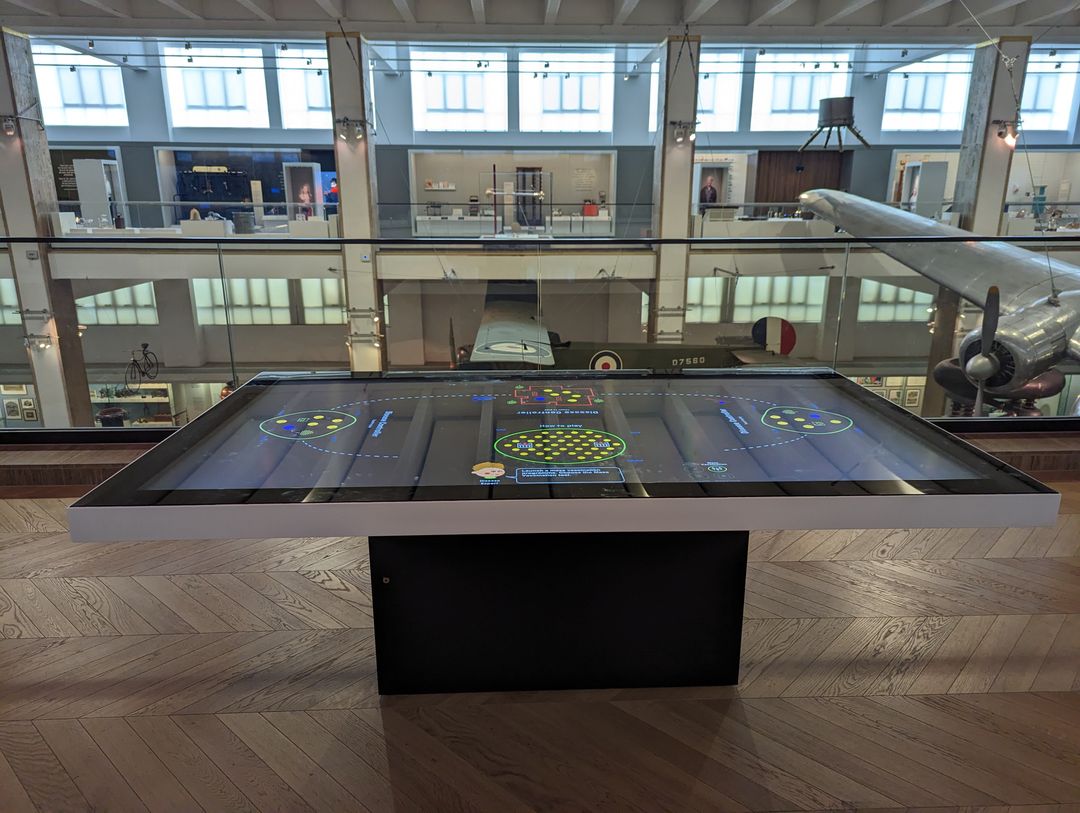 Custom Touch Tables at London's Science Museum
