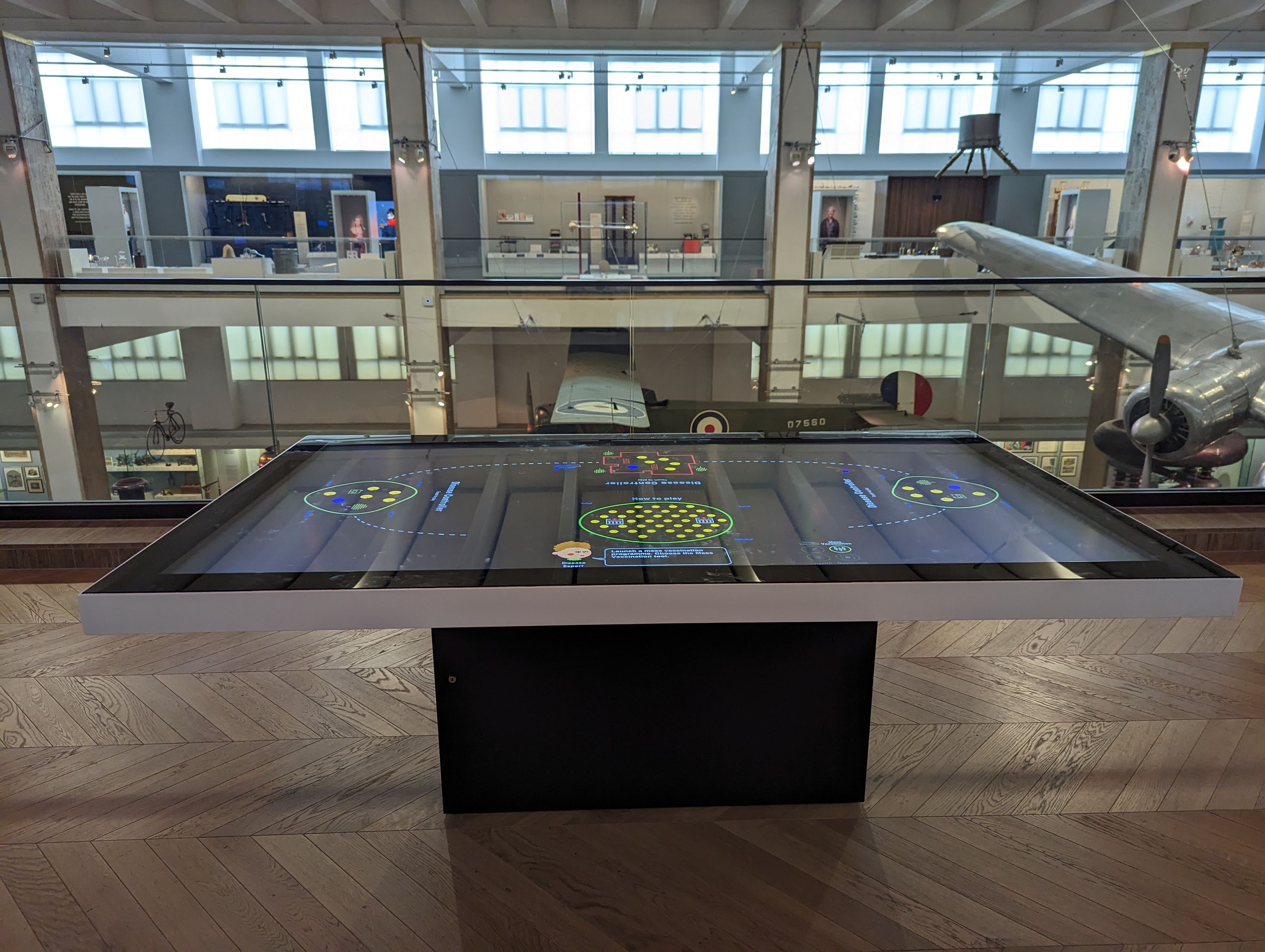 Custom Touch Tables at London's Science Museum