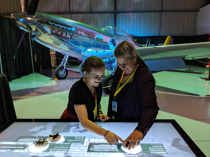 Multitouch Tables for Temporary Exhibits