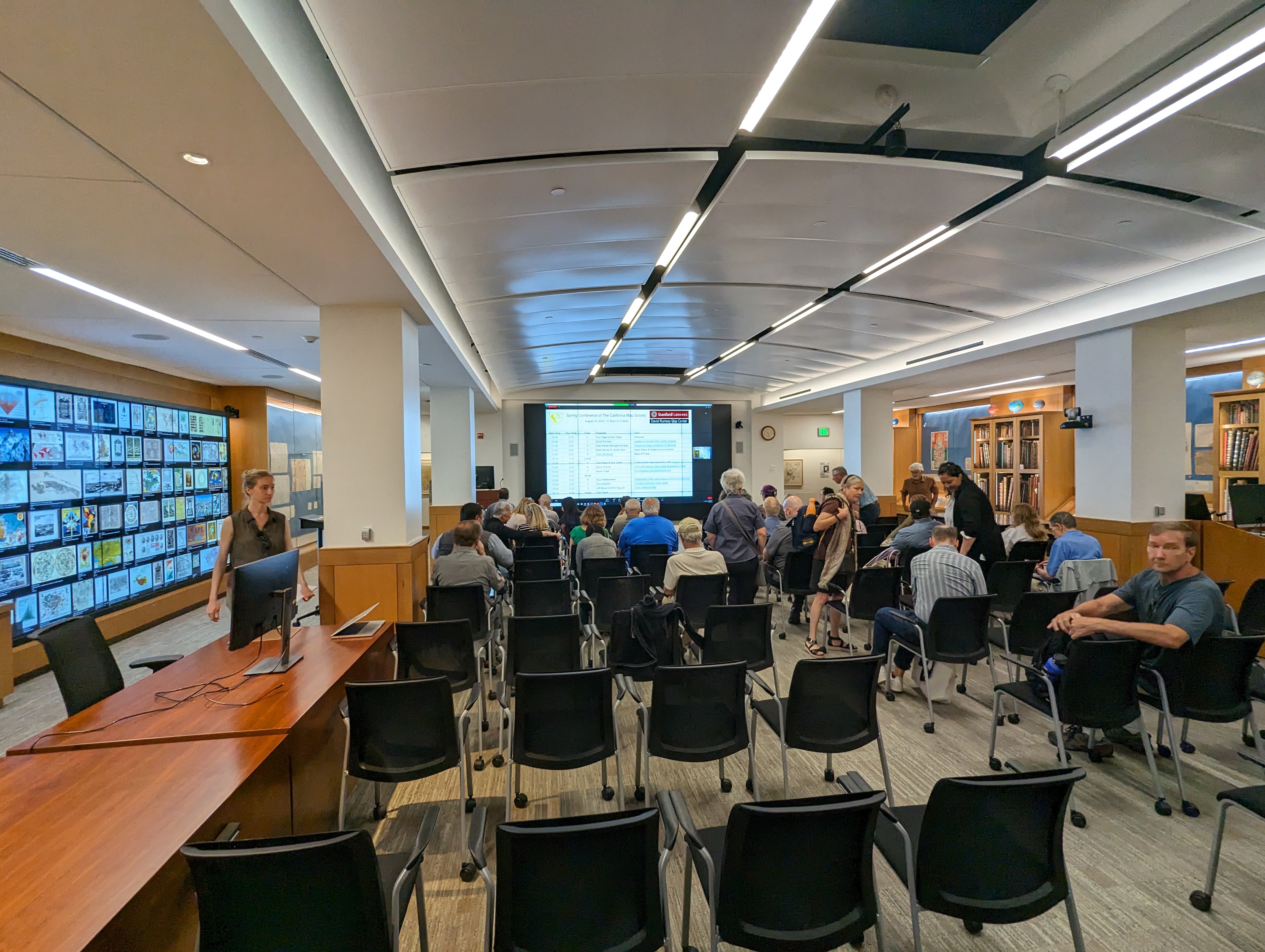 Stanford University Library Interior