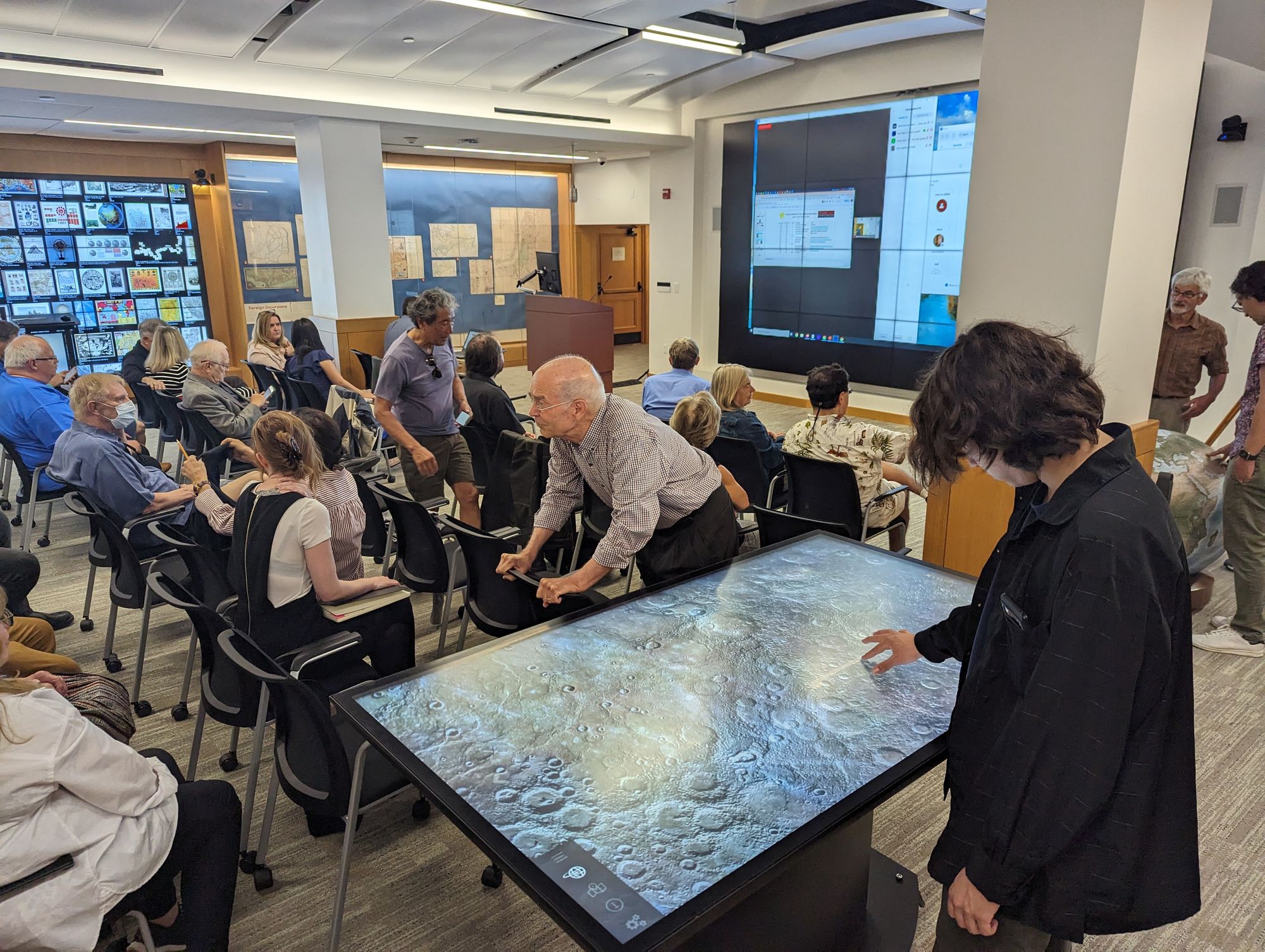 A Visit to the David Rumsey Map Center at Stanford Libraries