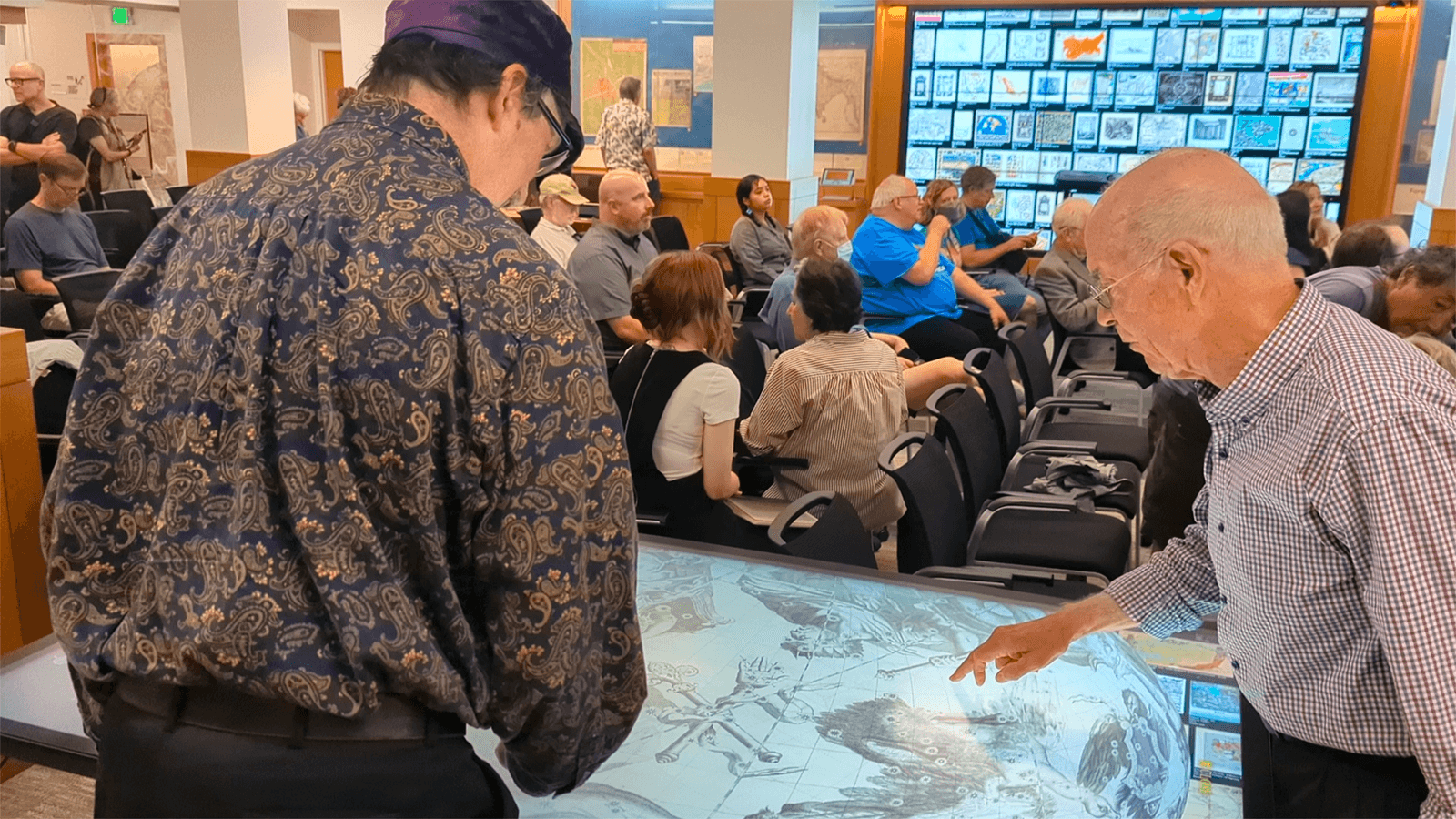 A Visit to the David Rumsey Map Center at Stanford Libraries