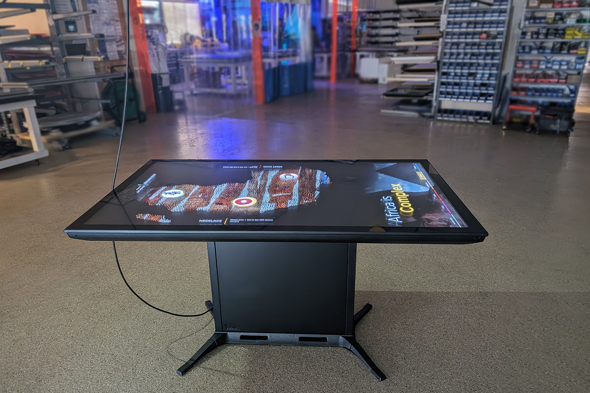 The First OLED Touch Table & Other Experiments