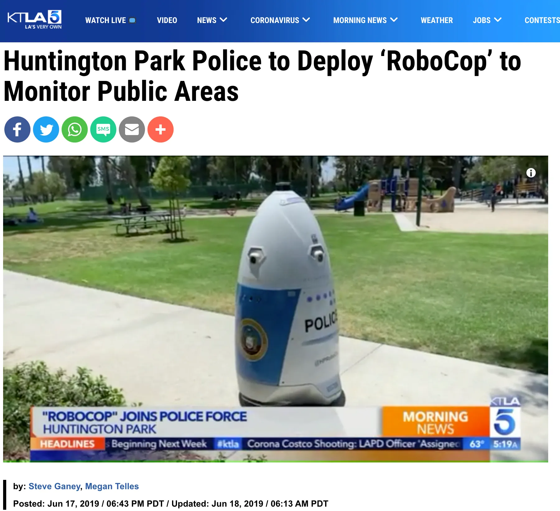 About Knightscope Security Robots & Emergency Communication Services