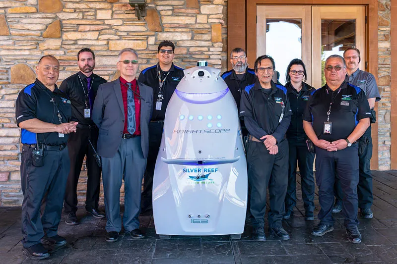 Knightscope Autonomous Security Robots & Emergency Communication Services