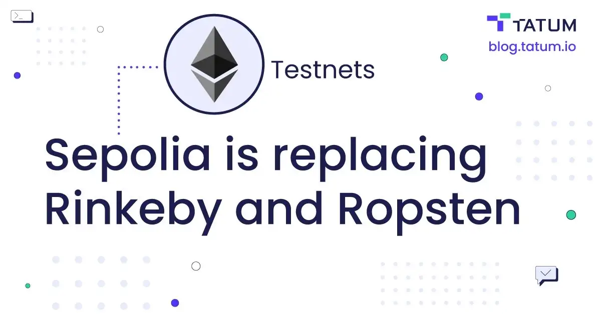 Ethereum testnets: Sepolia is replacing Rinkeby and Ropsten
