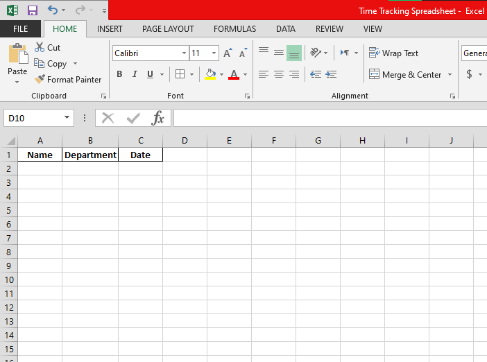 Use these 4 Types of Time Tracking Spreadsheets to Become a Better ...