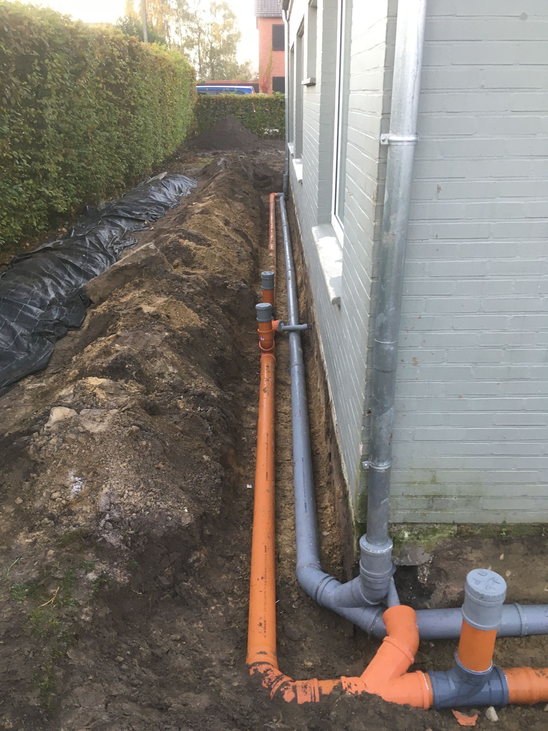 Ingo | Rioleringswerken | Ontkoppeling en renovatie riolering