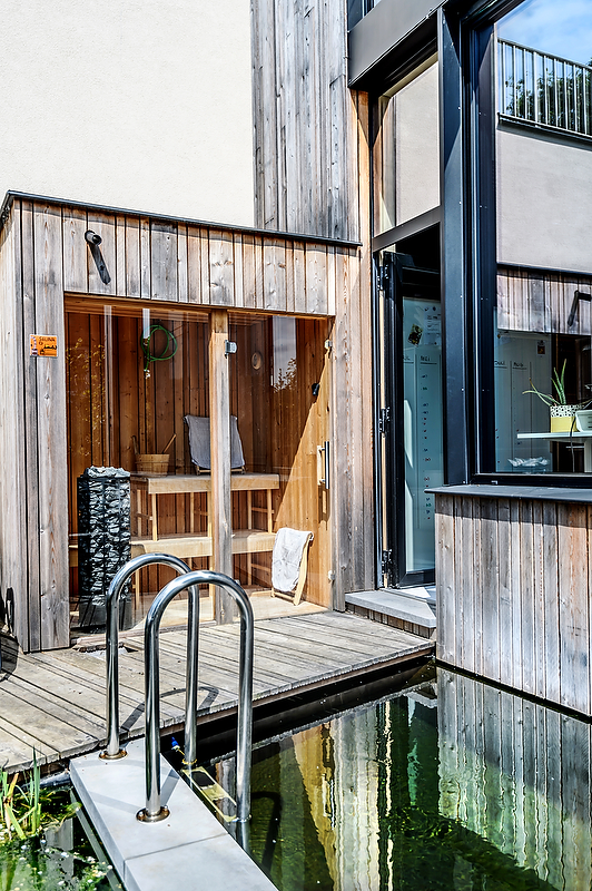 Aluminium ramen moderne woning - Group Vrebos