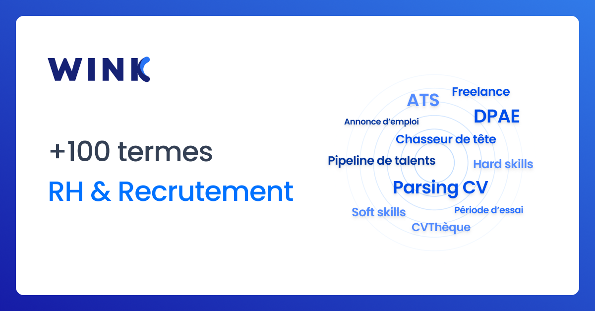 Lexique RH & Recrutement | Wink