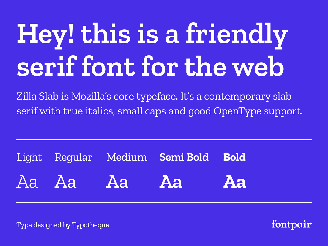 Fontpair - Free, beautiful fonts and font pairings curated just for you