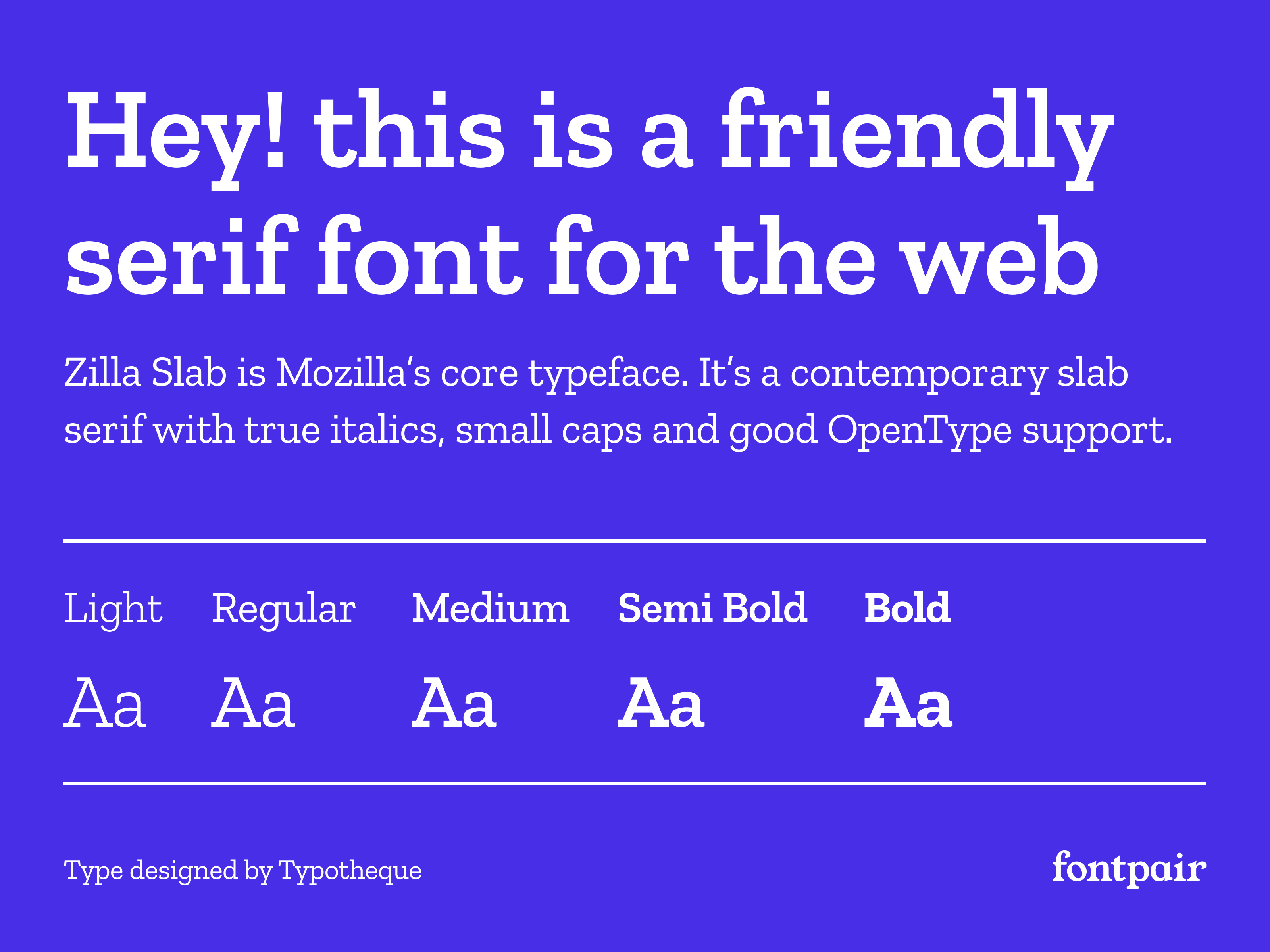 Fontpair - Free, beautiful fonts and font pairings curated just for you