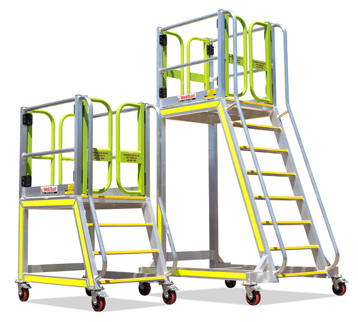 Access Platform Safety Ladders - Weld East Fabricators