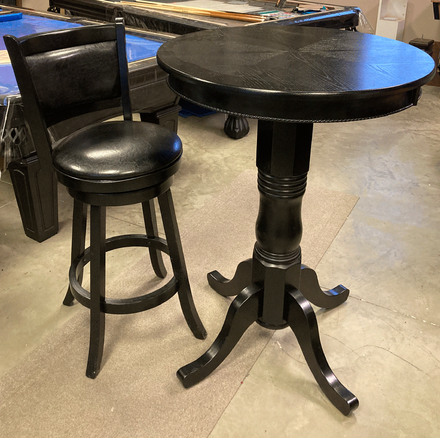 All About Billiards - Ram Swivel Bar Stool Combo