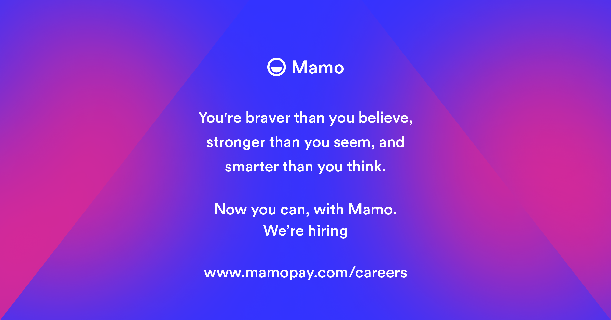 Careers at Mamo