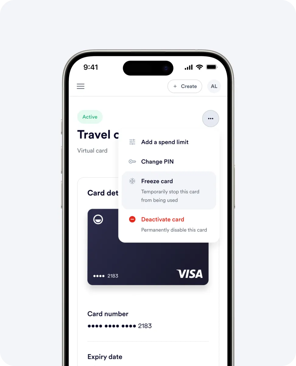 Mamo Card - Manage your business spend