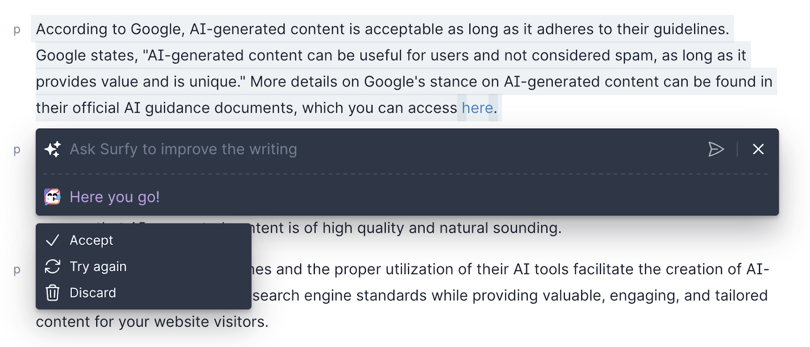 How To Use Surfer AI To Create Search Engine Optimized Content