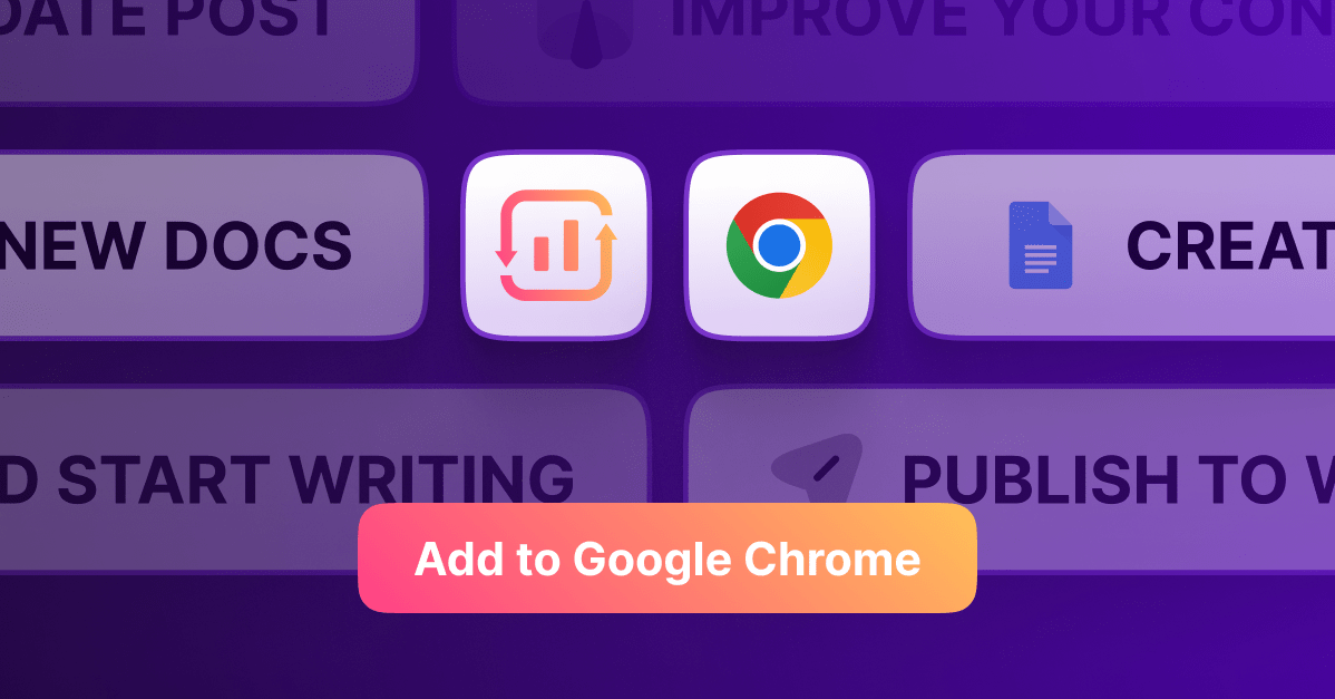 Surfer x Google Docs Integration | Free Extension