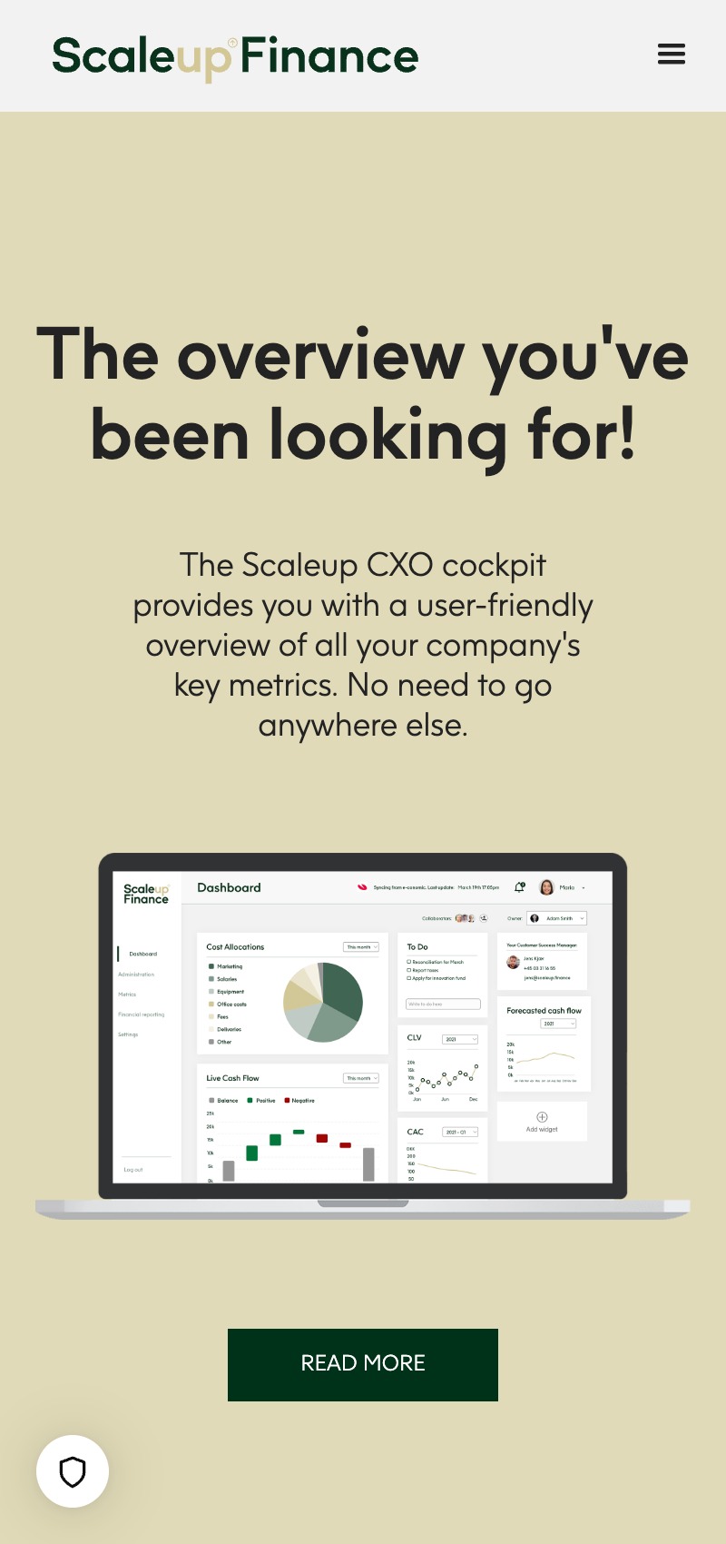 Scaleup Finance | Cases - Kvalifik