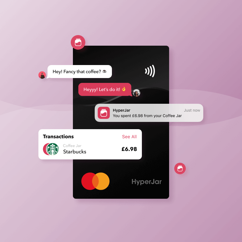 Saving Pots & Jars | Free Money Saving App - HyperJar