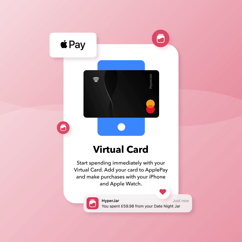 Saving Pots & Jars | Free Money Saving App - HyperJar