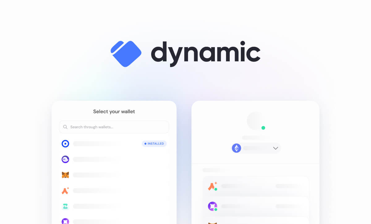 Dynamic | Home - Your multi-chain wallet auth platform