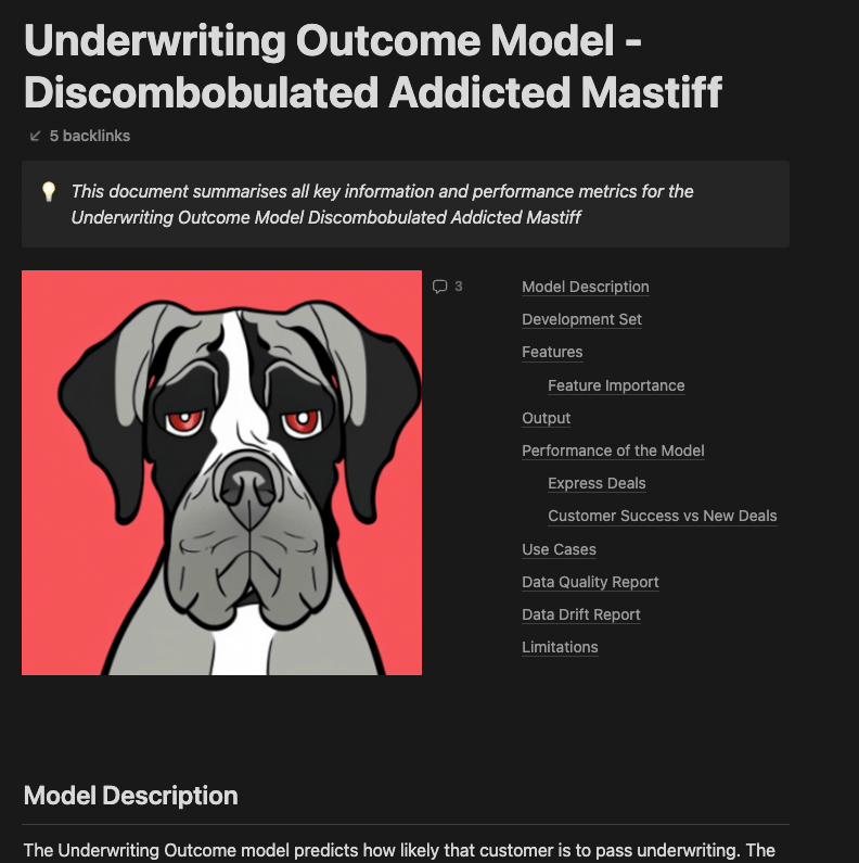 An MLOps story: how Wayflyer creates ML model cards