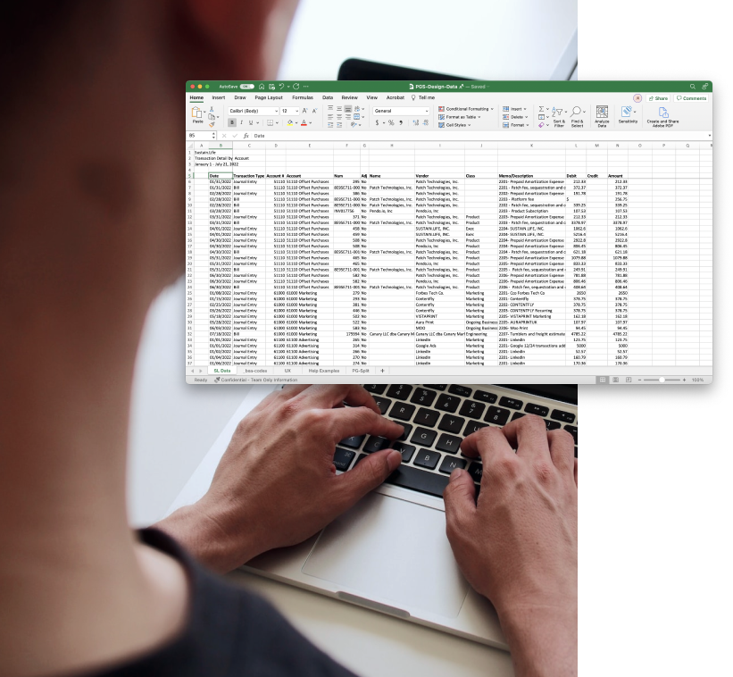 Calculate scope 3 emissions from purchase data