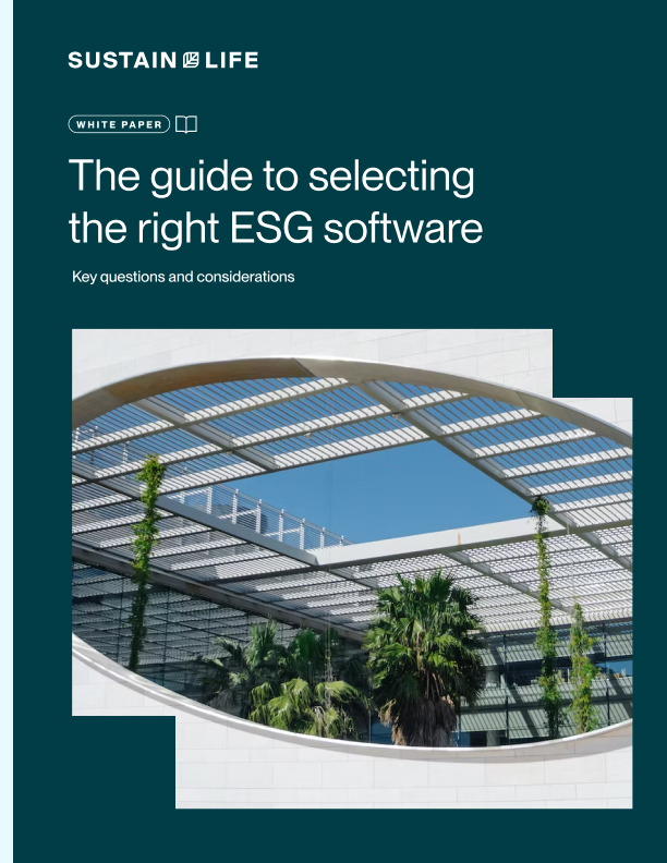 Selecting the right ESG software | Guide | Sustain.Life