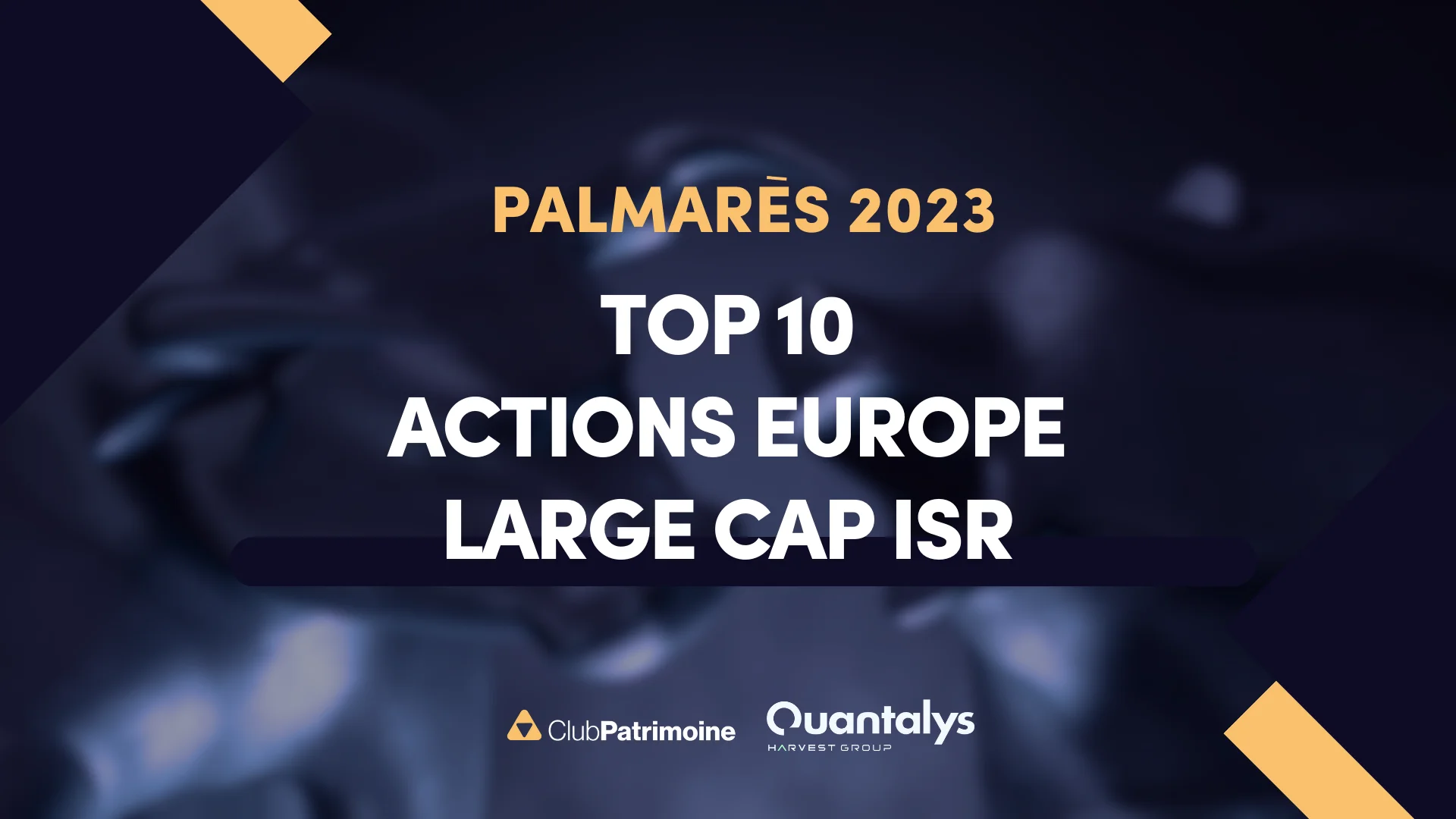 Palmarès 2023 : le top 10 des fonds Actions Europe Large Cap ISR