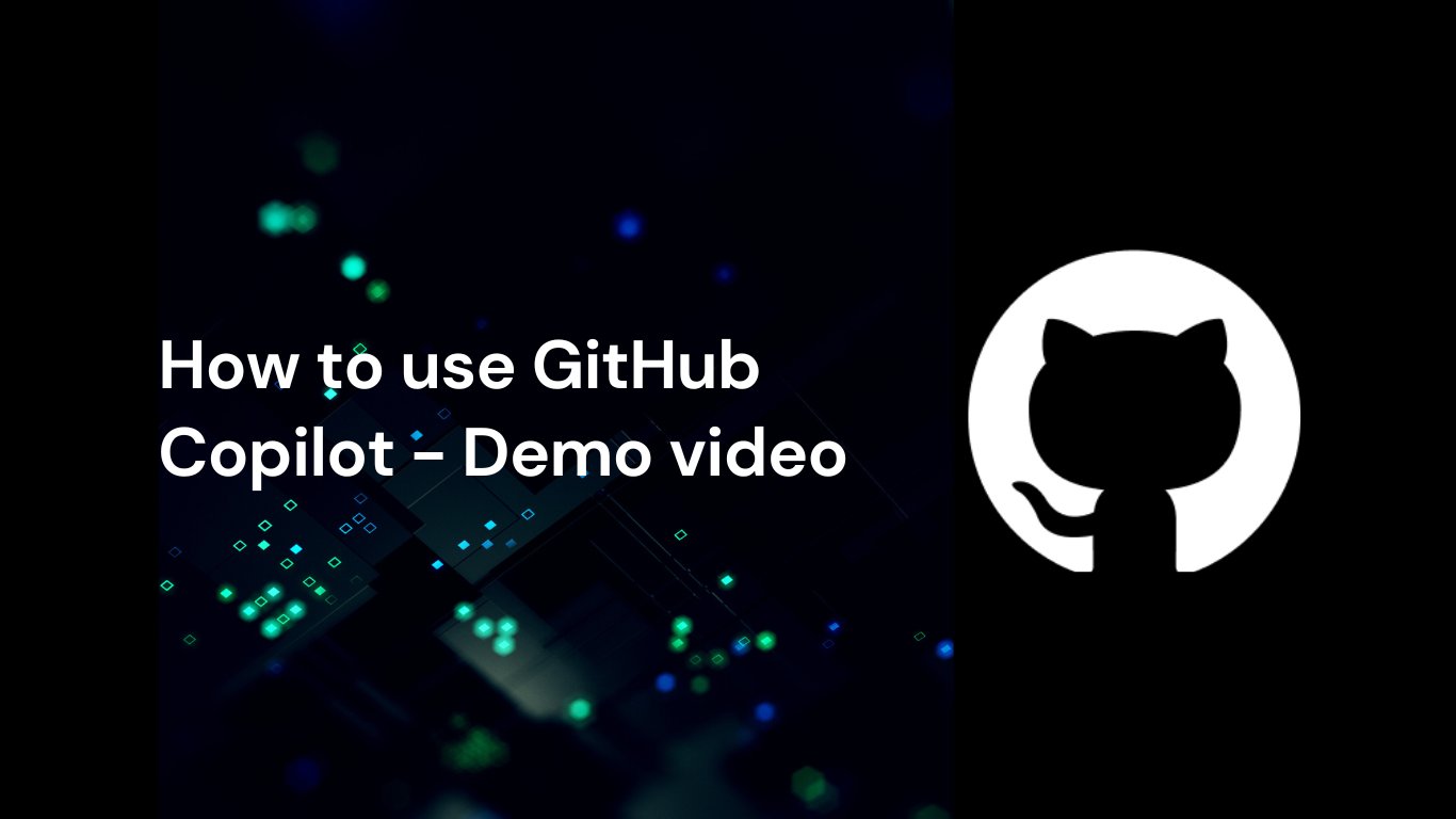 Wie man GitHub Copilot verwendet: Ein KI-Codierungsassistent (Demo)