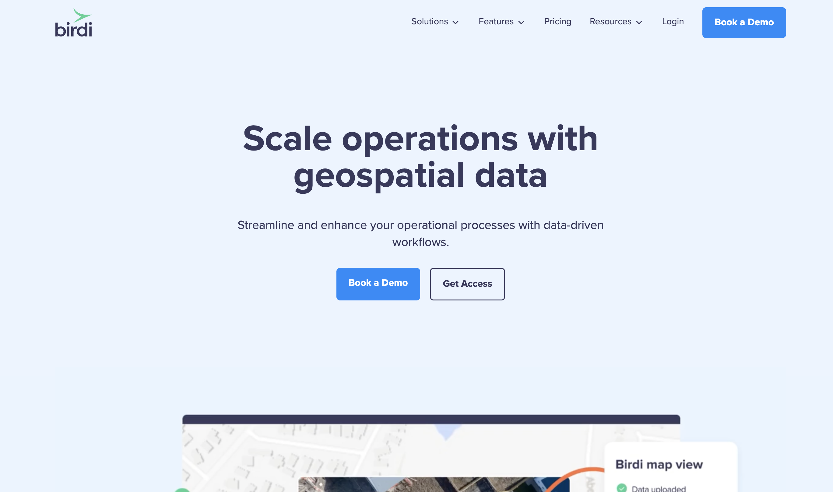 Geospatial Software for Scaling Operations | Birdi