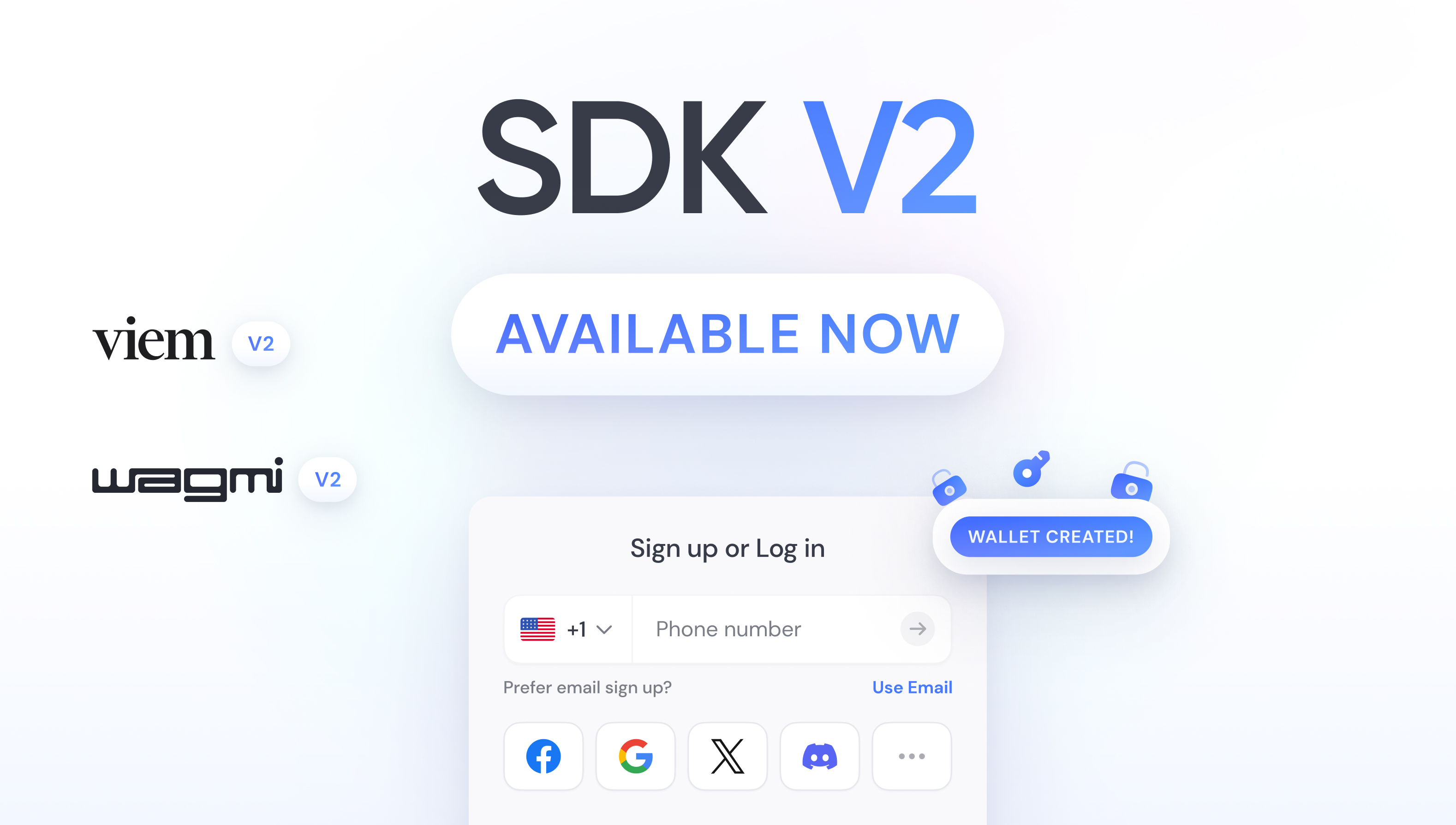 Introducing SDK V2: Let’s Make Web3 Onboarding Even Easier