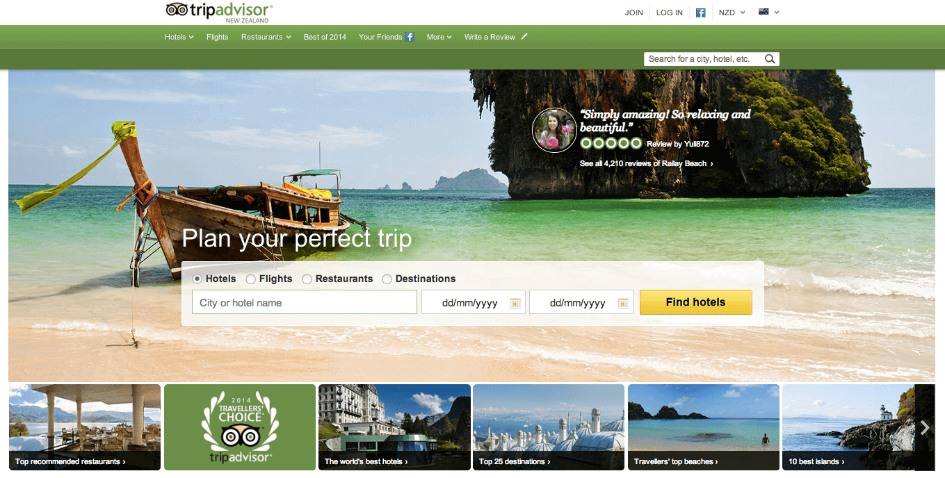 Reservation System integrates TripAdvisor / Viator OTA