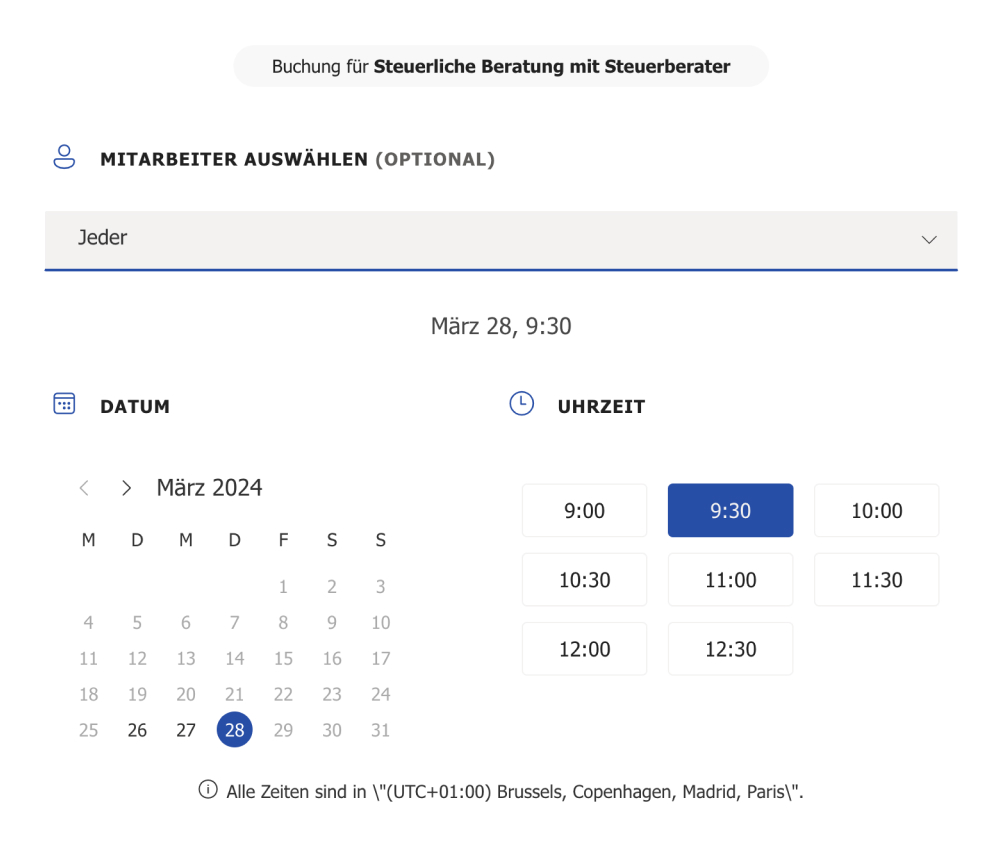 Online-Terminbuchung leicht gemacht – Schnell, flexibel, jederzeit!