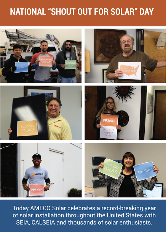 National Shout for Solar Day