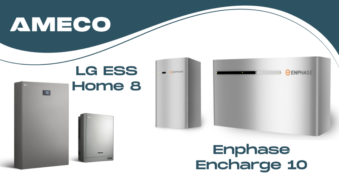 LG ESS Home 8 VS Enphase Encharge 10 | AMECO Solar