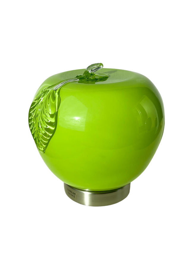 Mendera | Glass apple lamp 90s