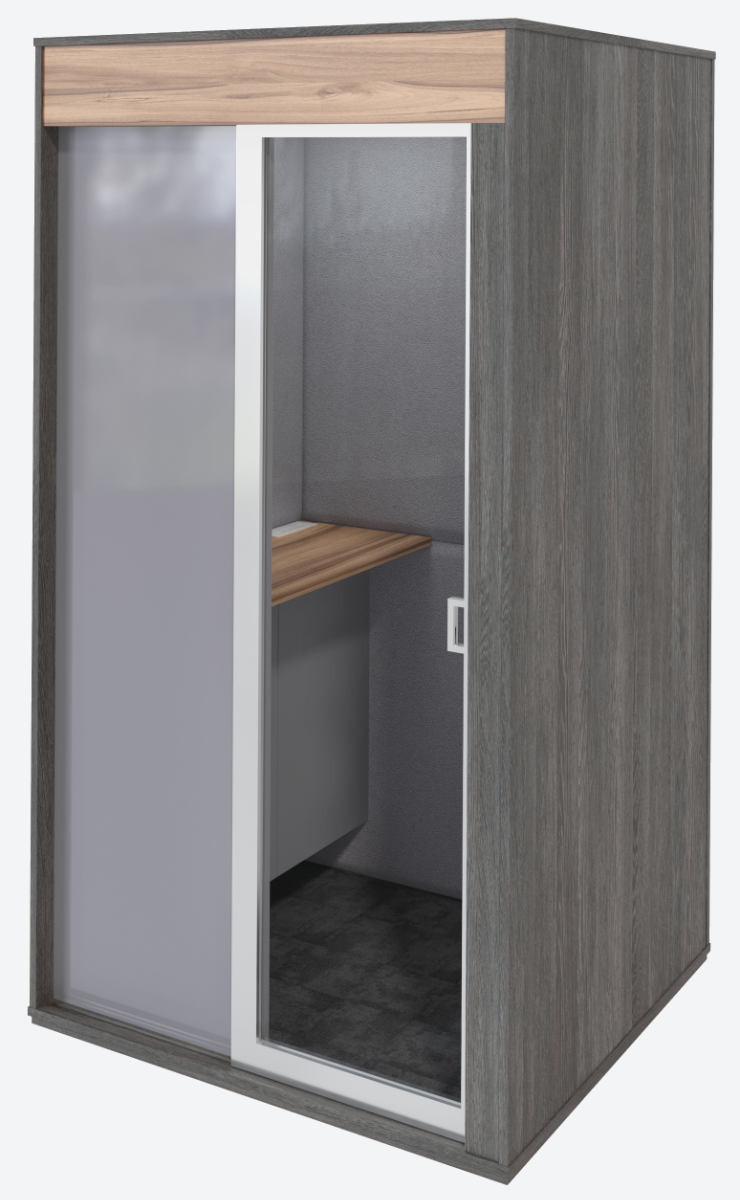 TalkBox Slide - Single Seater Sound Privacy Booth