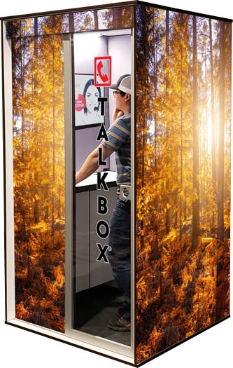 Wrap Your Talkbox Booth with Any Graphics
