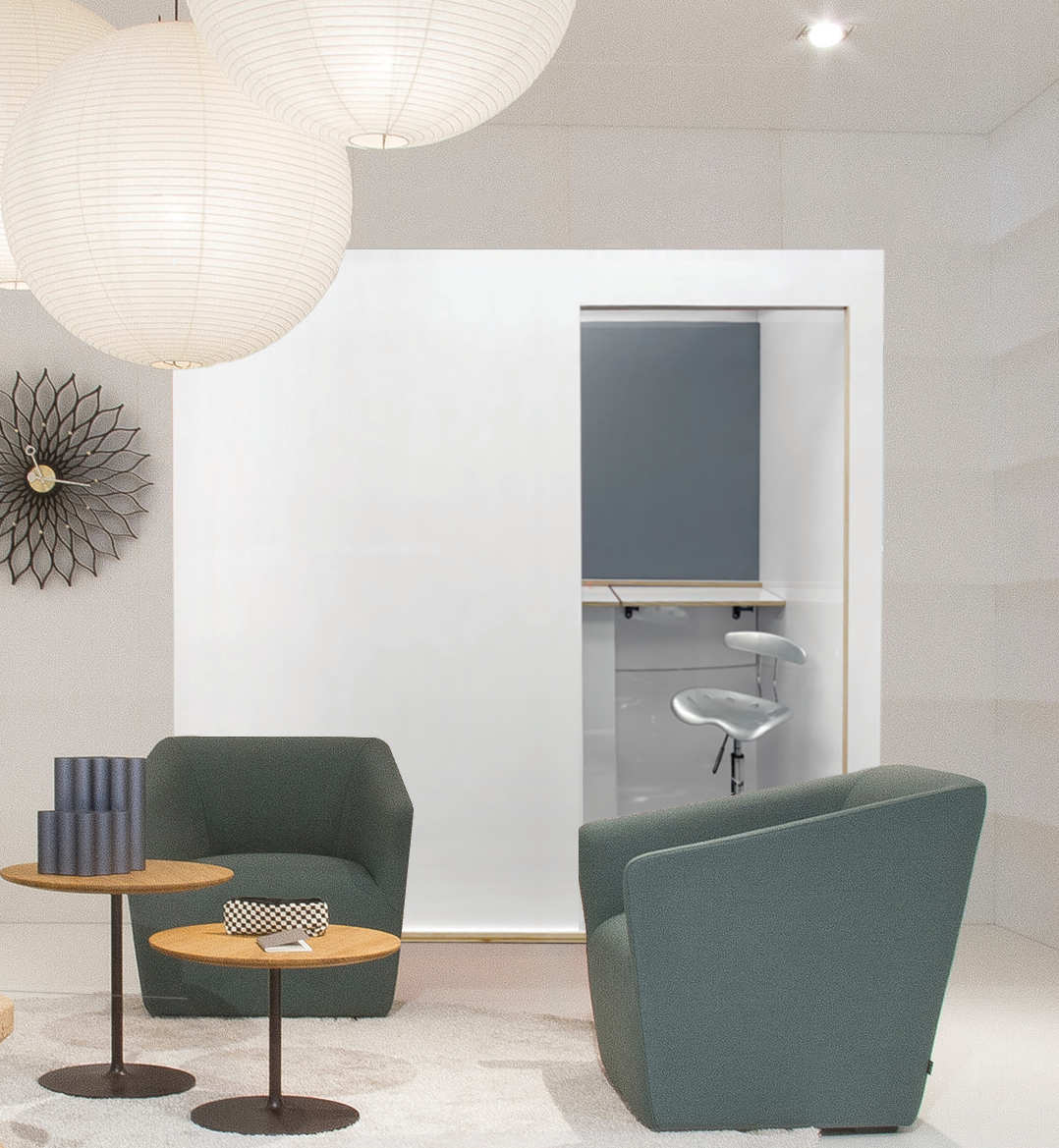 TalkBox Double - 2 Person Interview Meeting Booth