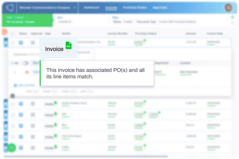 Accounting AI Software for faster invoice processing
