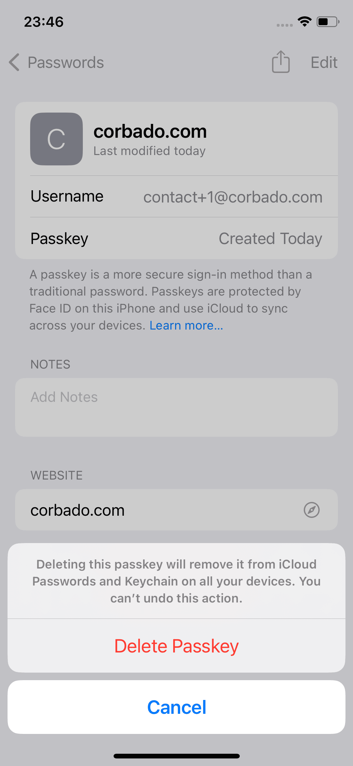 How to Delete a Passkey on Apple, Windows and Android