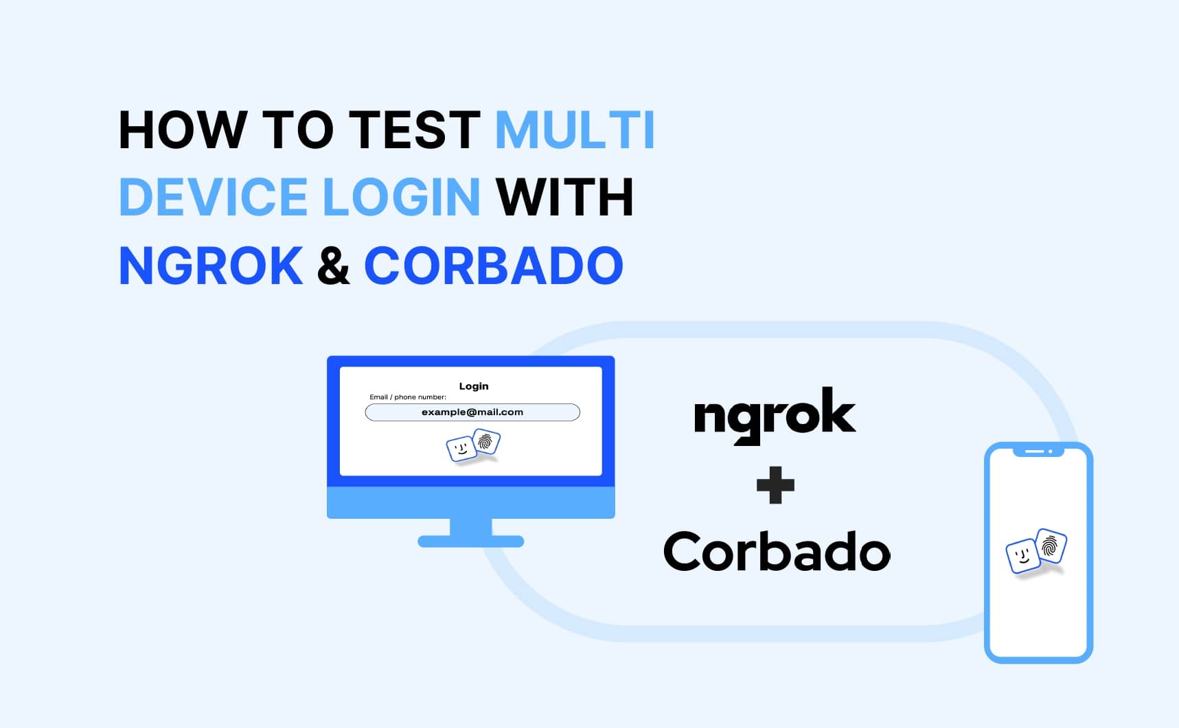 Testing Multi-Device Passkey Login with Corbado and ngrok